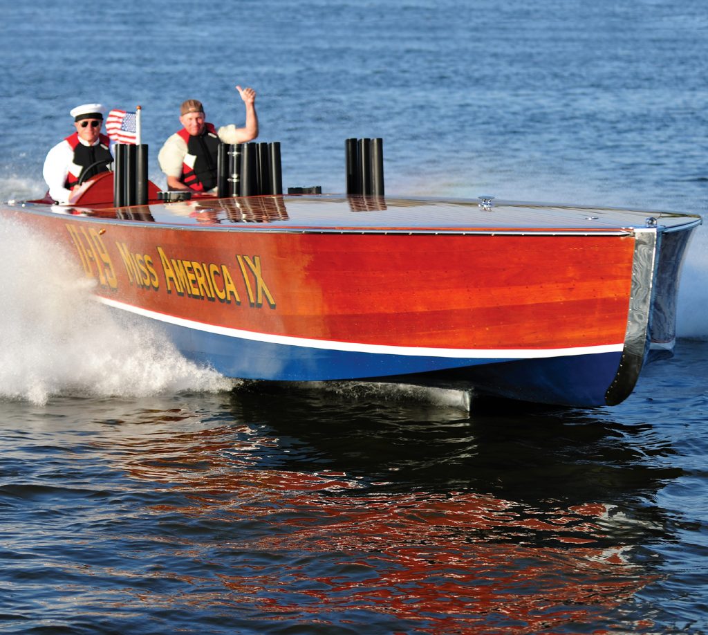 Charles Mistele, owner and curator of legendary Miss America IX racing ...