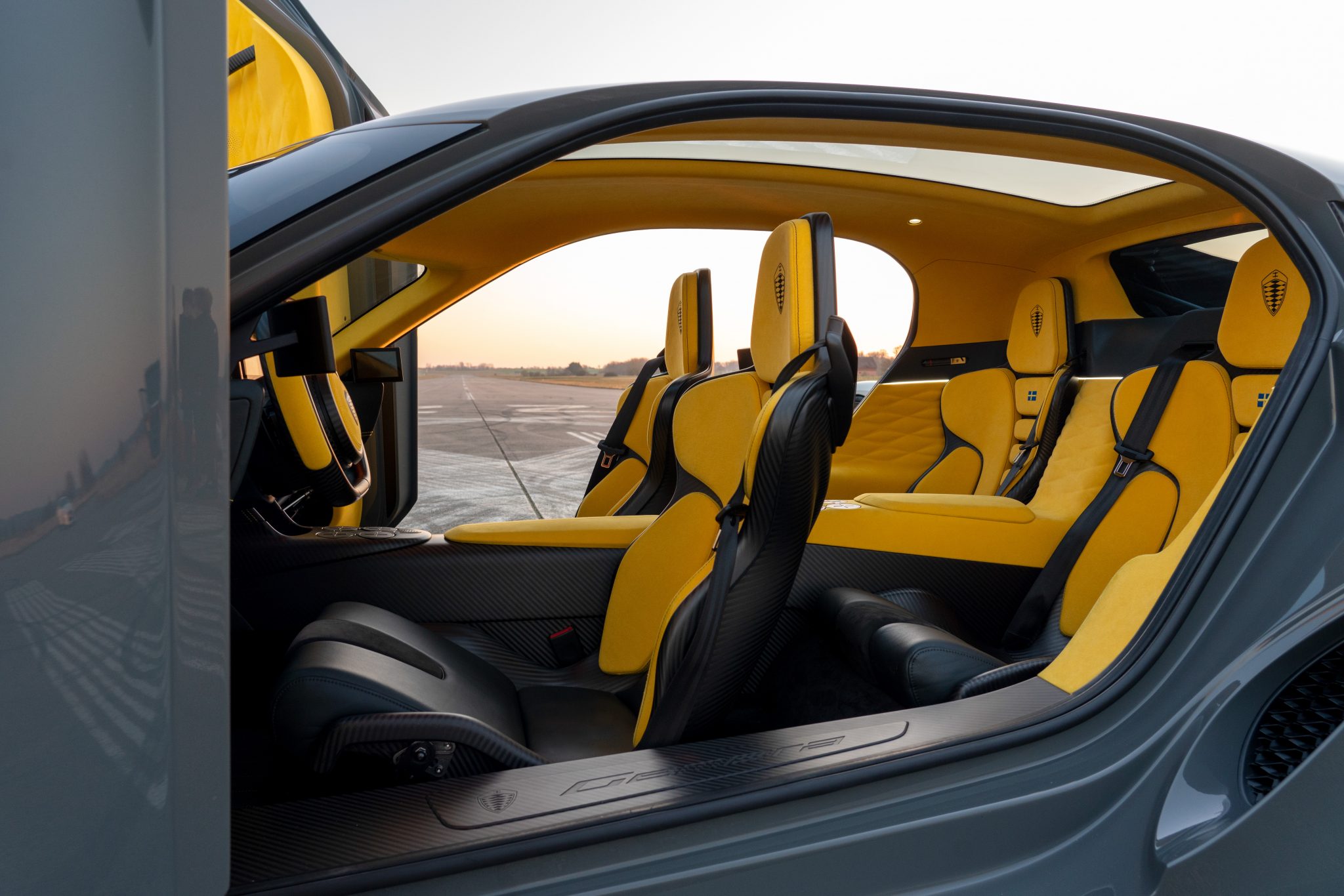 Check out all three new Koenigseggs out in the sunshine | Hagerty Media
