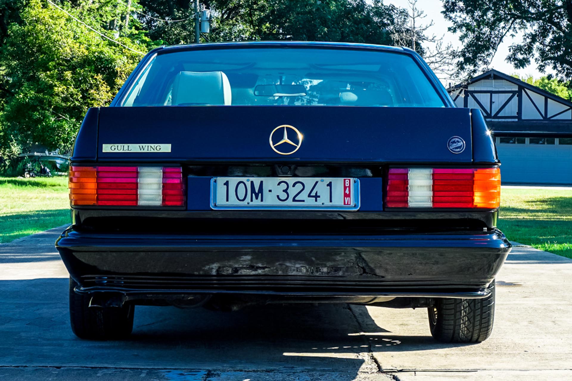 Blessed by the sight of two Mercedes-Benz 1000 SEC Gullwing Coupes ...