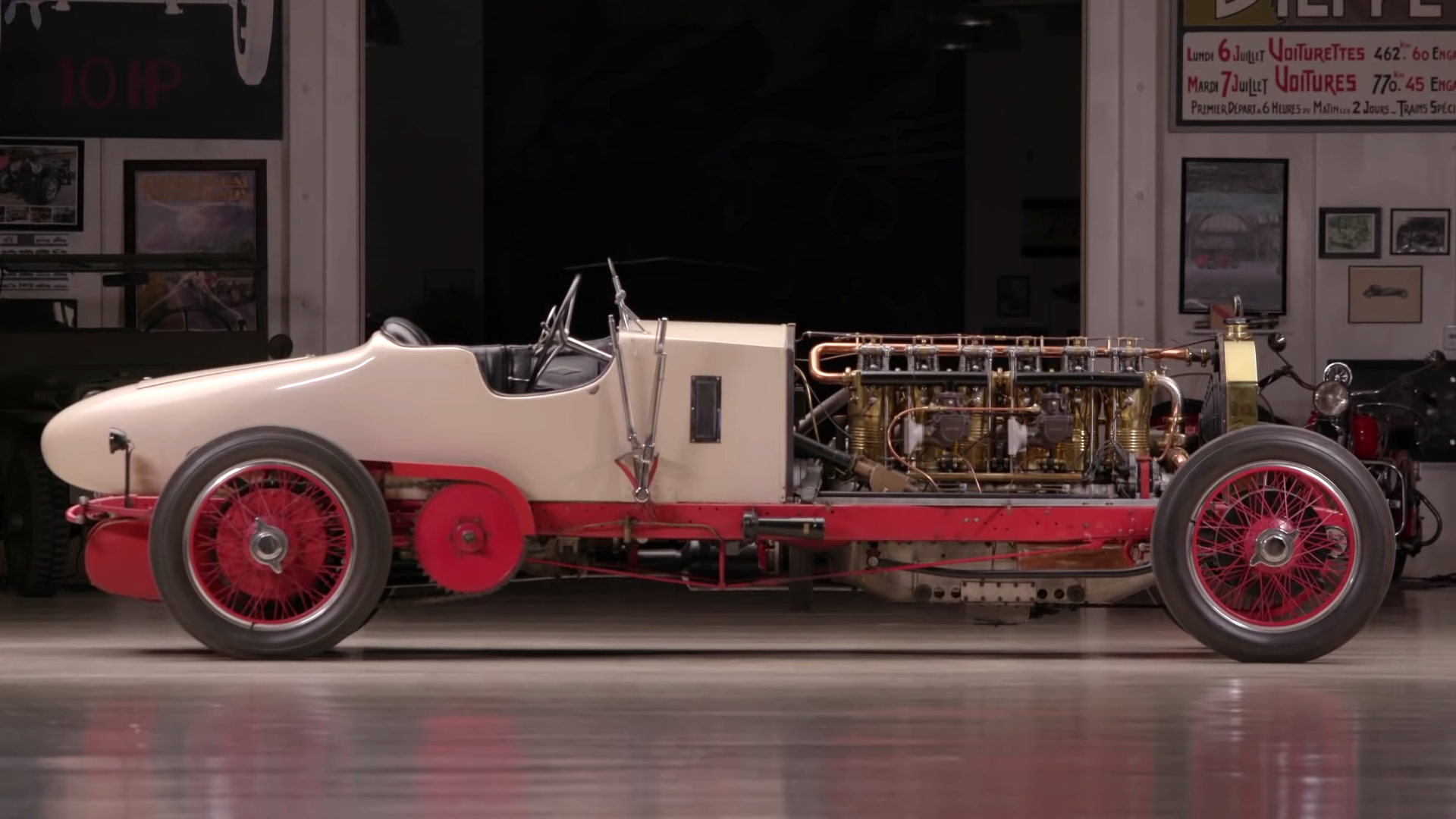 Leno's 1921 Benz Mercedes took a decade to restore, but it was well ...