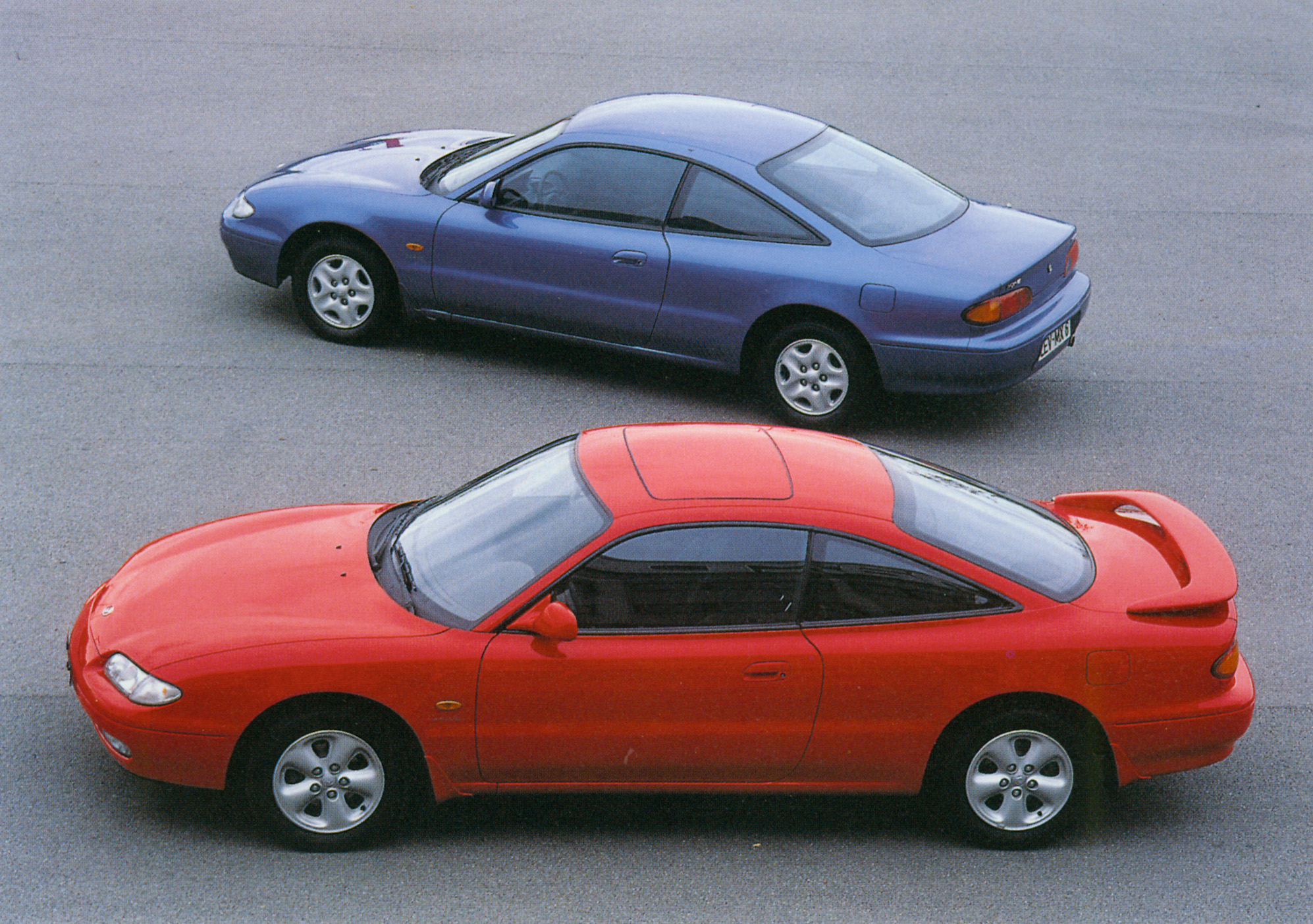 Pick your all-time favorite Mazda coupe from these factory photos ...