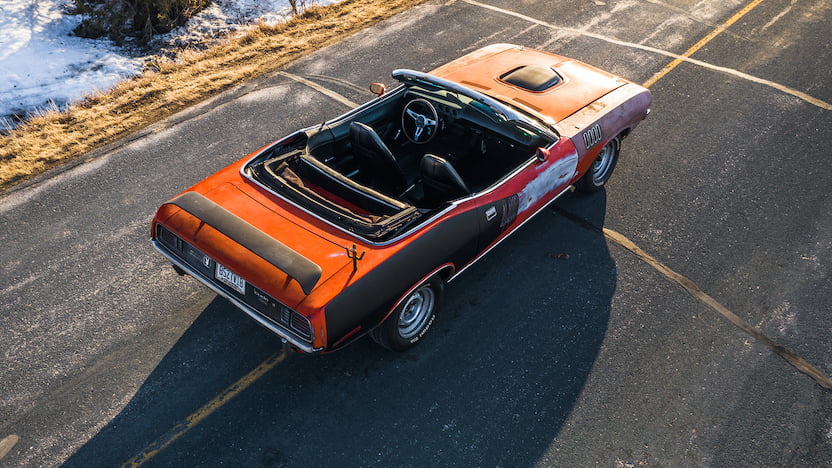 Rare unrestored ’Cuda convertible wears its age proudly | Hagerty Media