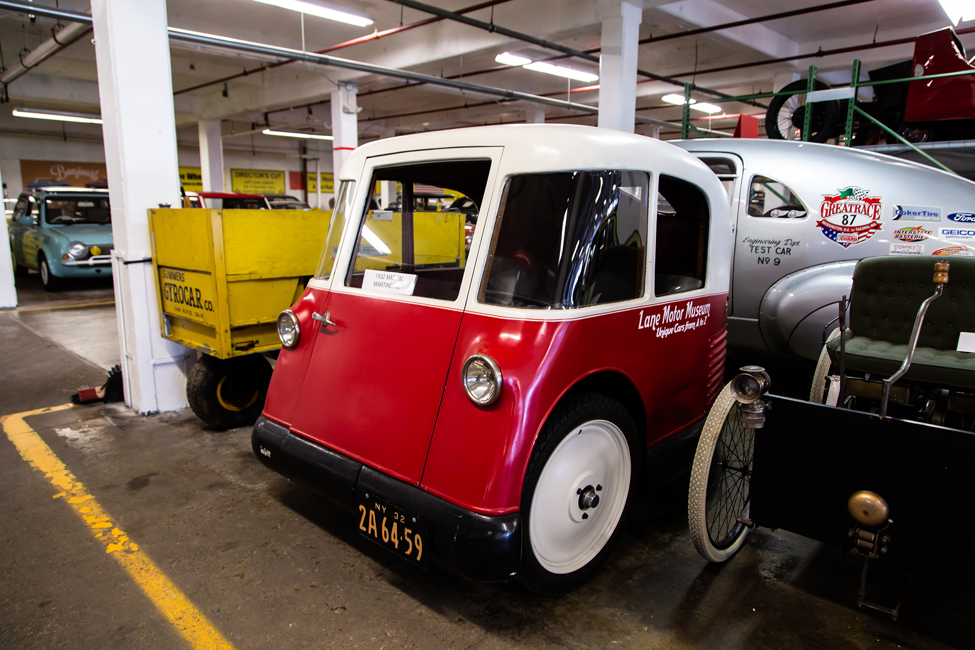The 1950 Martin Stationette prototype is a wacky, wood-bodied one-off ...