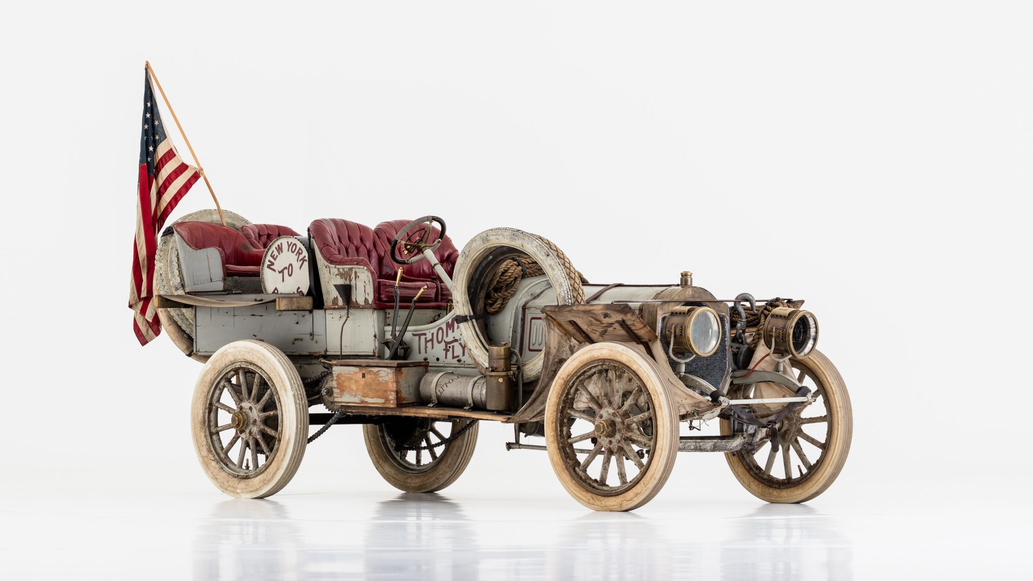 The 1907 Thomas Flyer circled the globe in 169 days—without roads or ...