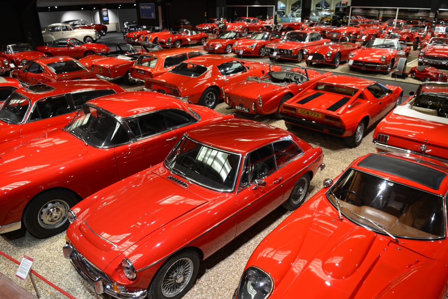The Red Room is the crimson jewel of the Haynes International Motor ...