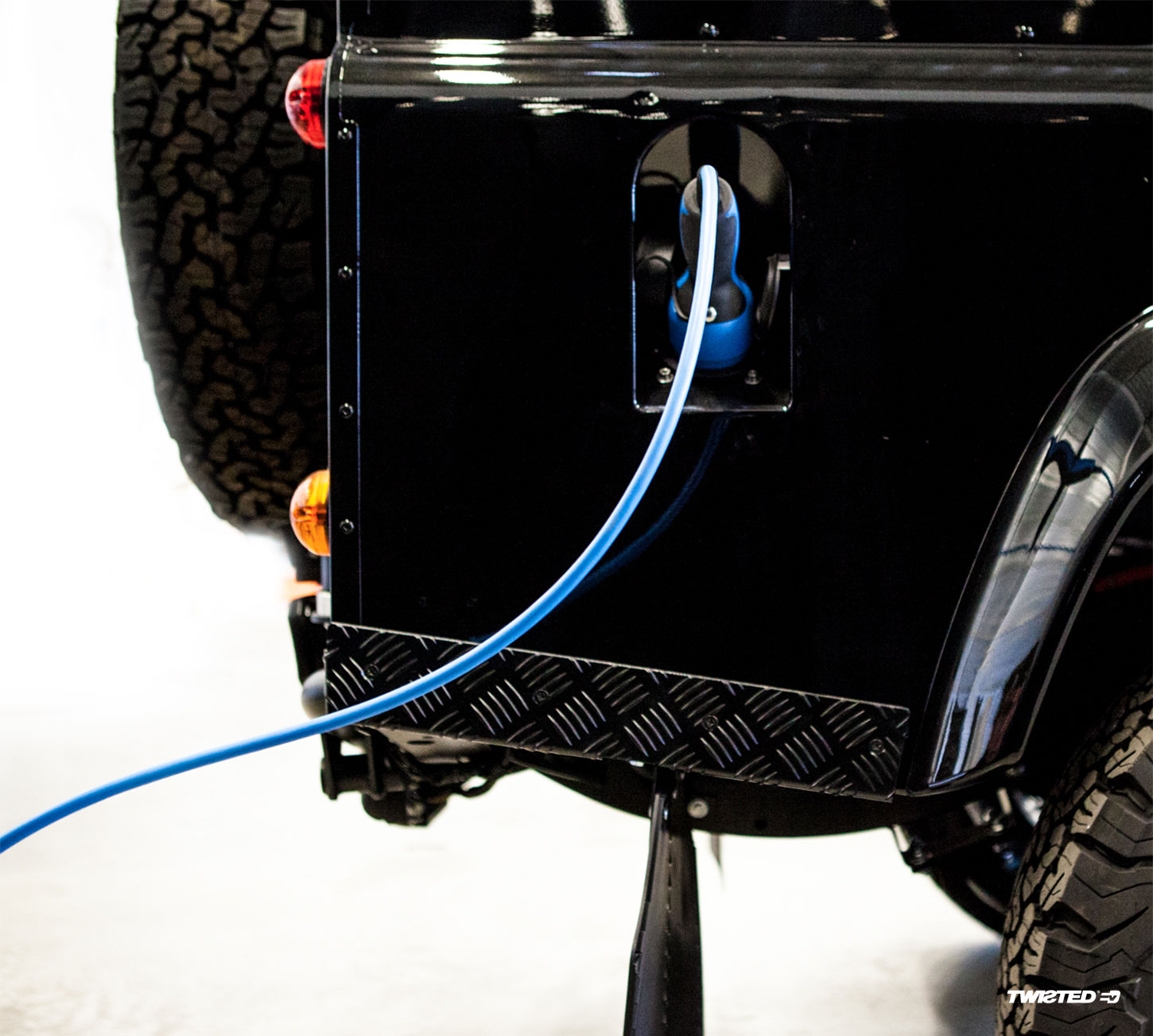 Twisted electrifies the classic Land Rover Defender | Hagerty Media