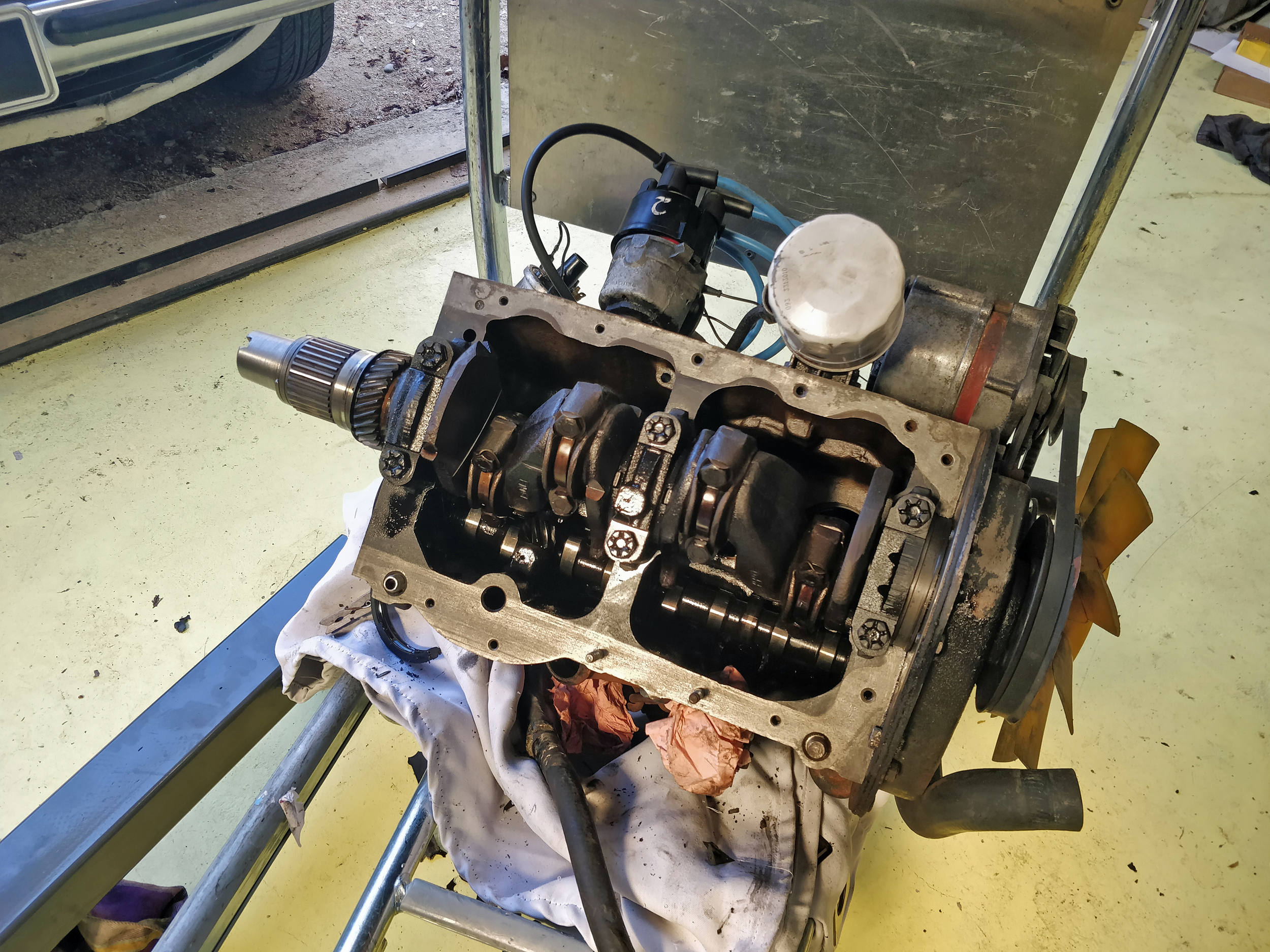 Slowly but surely, my dueling 850s will be reborn | Hagerty Media