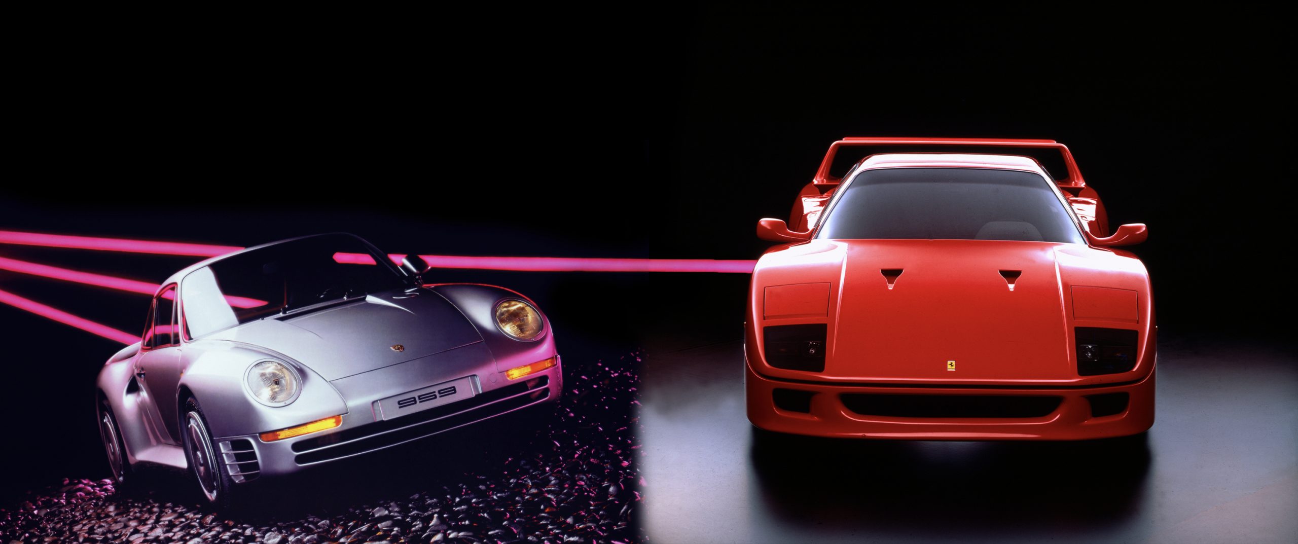 Head-to-head in the Ferrari F40 and Porsche 959 | Hagerty Media