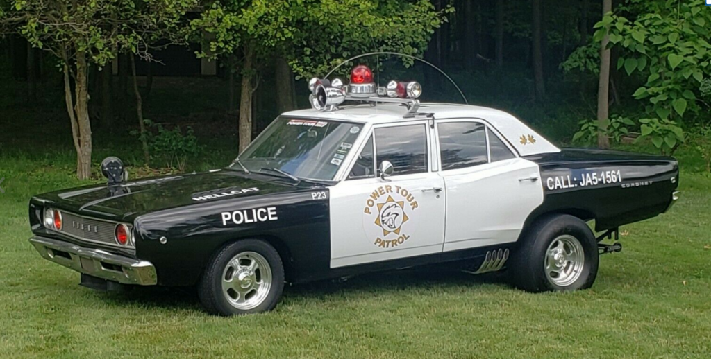 Swerve and protect in this 800-hp Mopar cop car - Hagerty Media