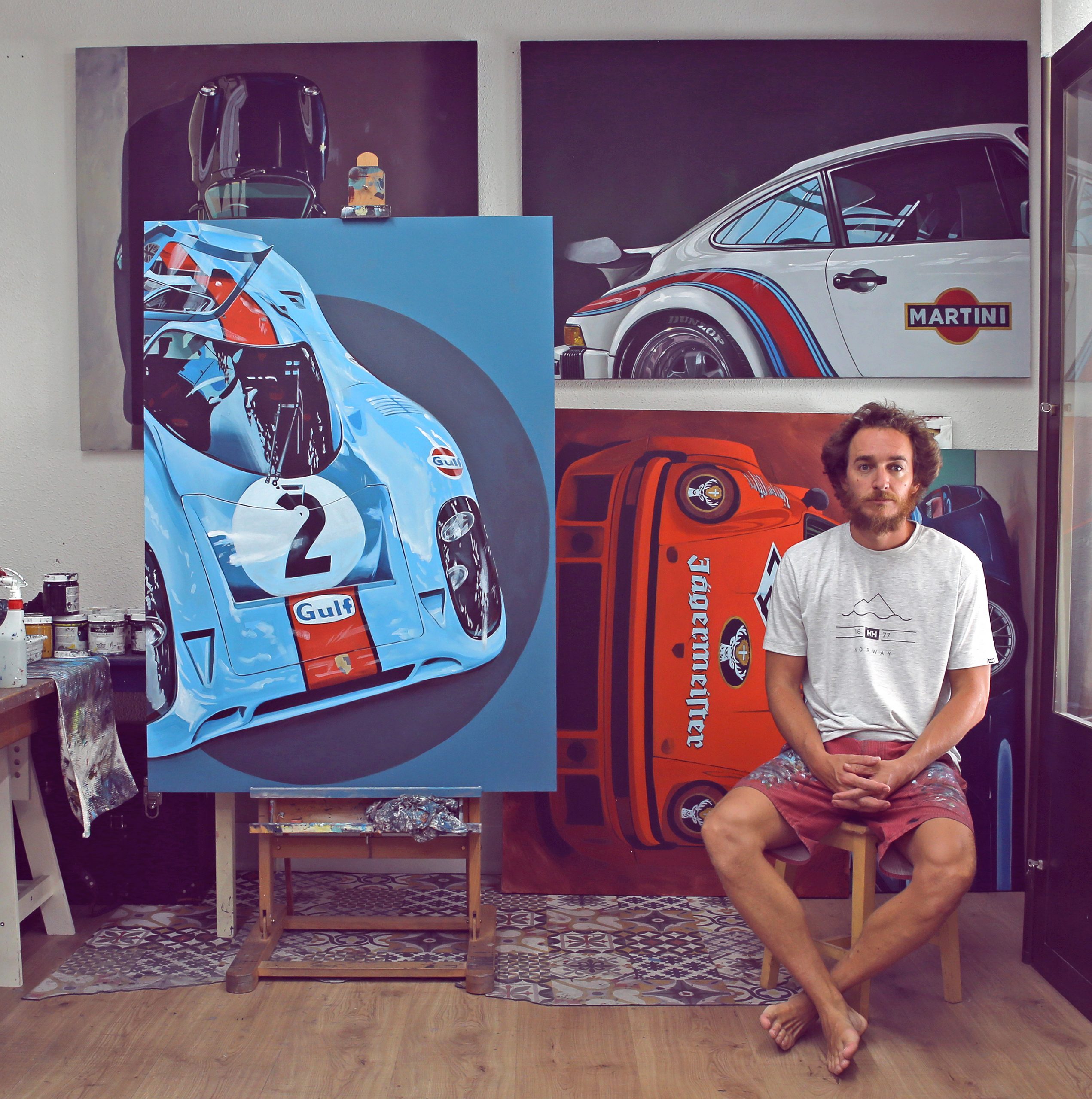 Manu Campa paints cars for a living, but his '31 Ford Roadster is a ...