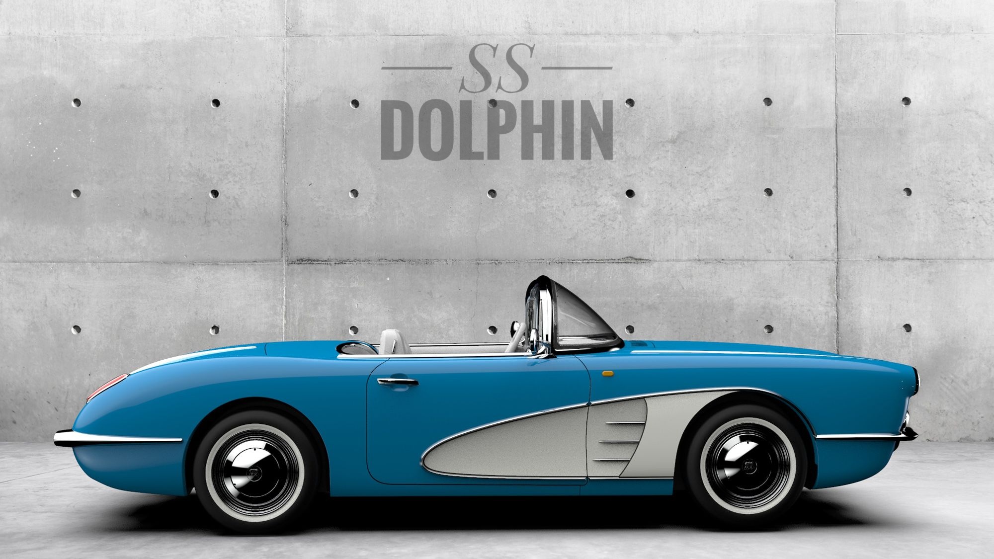 The SS Dolphin is the hybrid "Corvette" you never knew you wanted ...