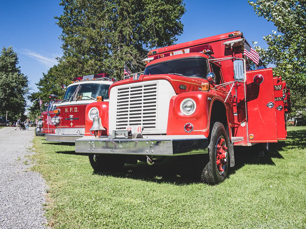 This fleet of fully functional vintage firetrucks is ready for ...