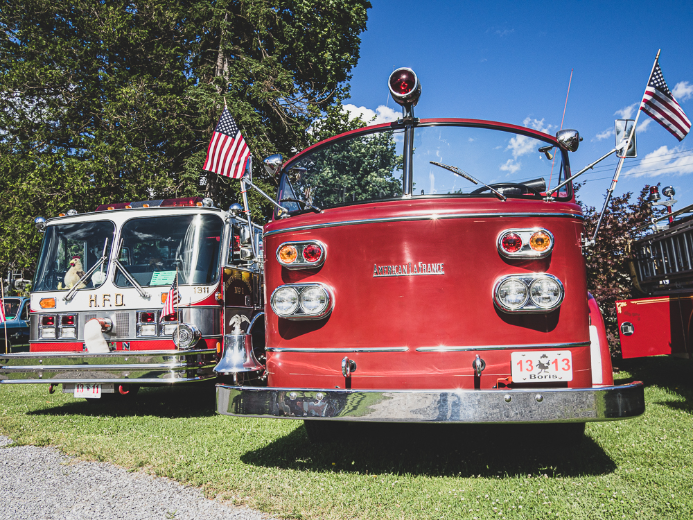 This fleet of fully functional vintage firetrucks is ready for ...