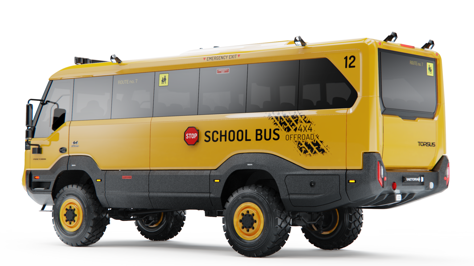 Check out this Czech-made school bus for the zombie apocalypse ...