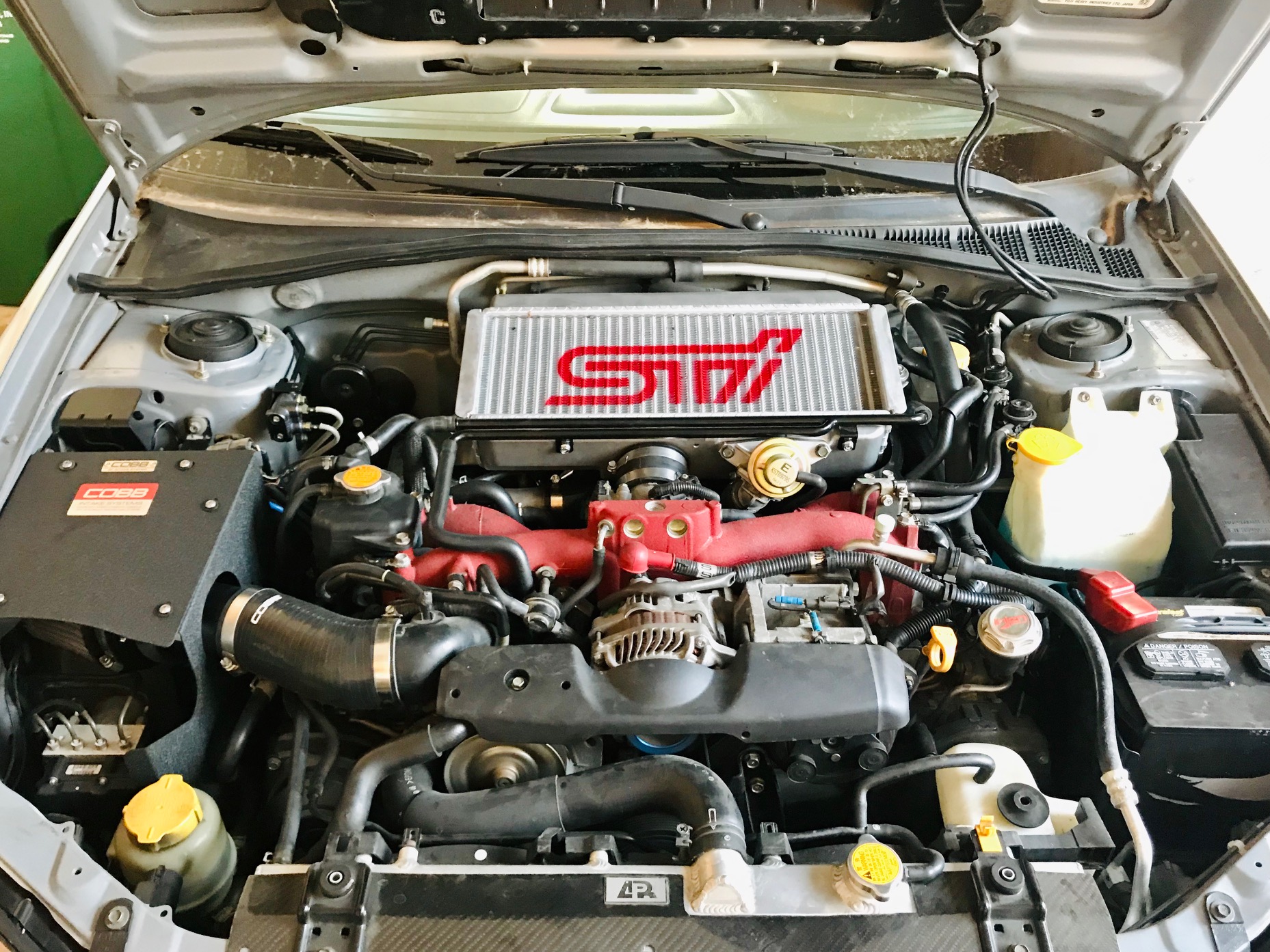 Wrx Sti Engine Bay