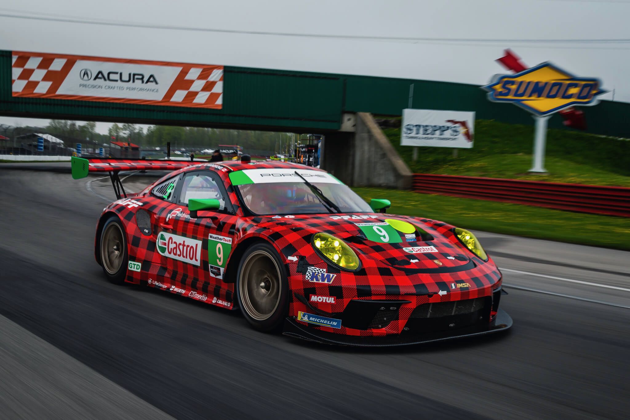 Canada’s Pfaff Motorsports’ Porsche was destined to wear plaid ...