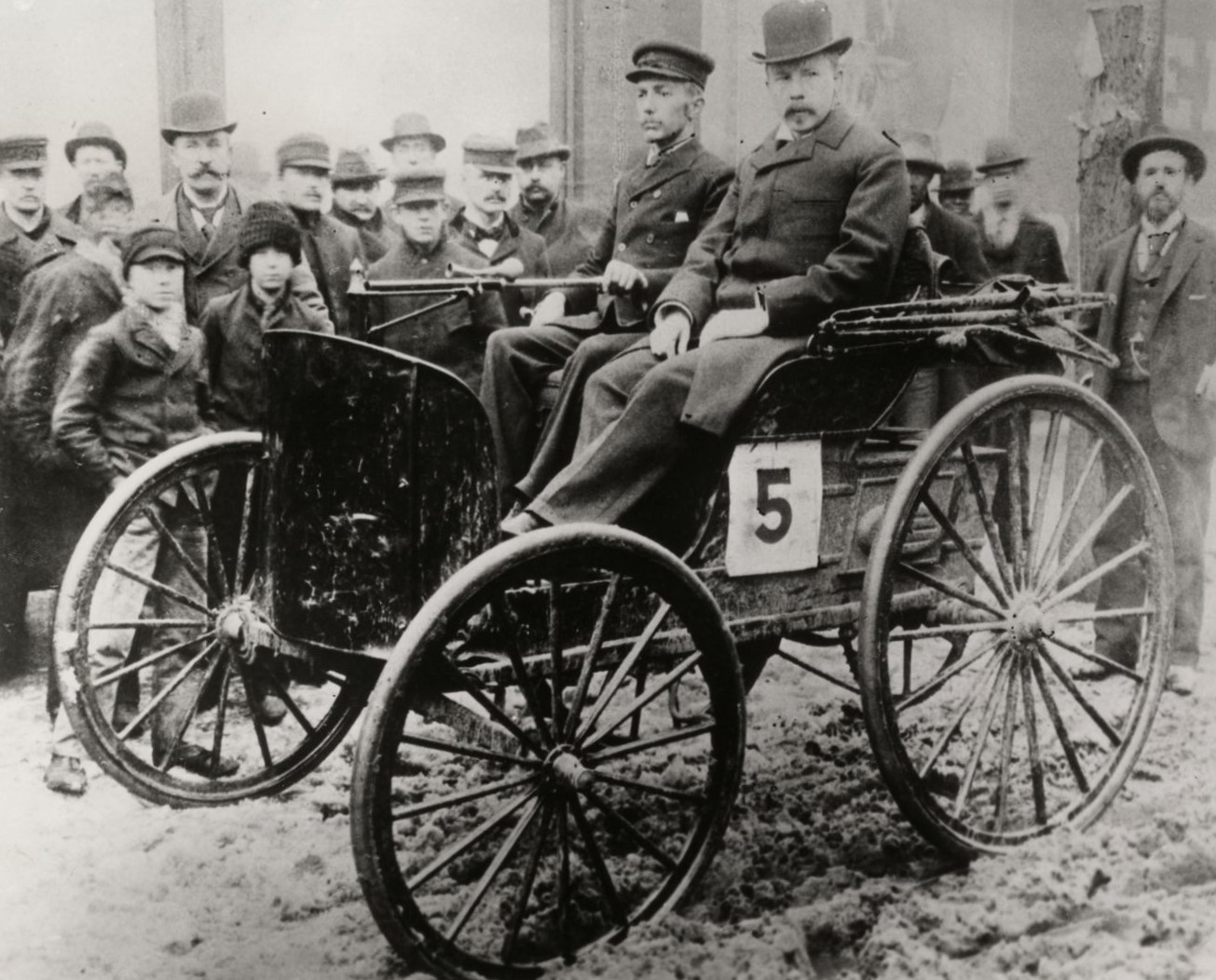 The first-ever U.S. car race in 1895 was survival of the fittest ...