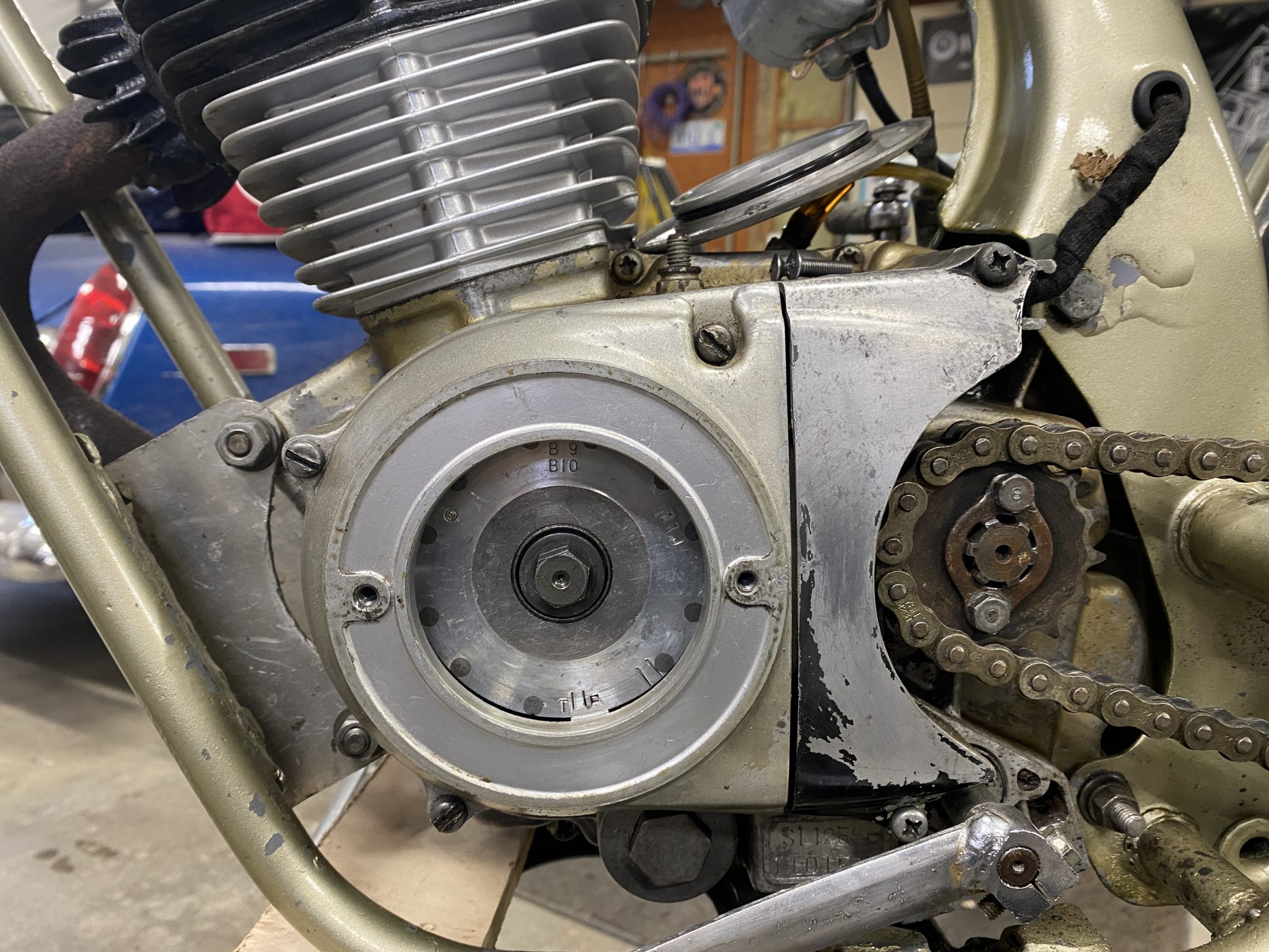The project debt payment plan finally kicked in on my Honda SL125 ...
