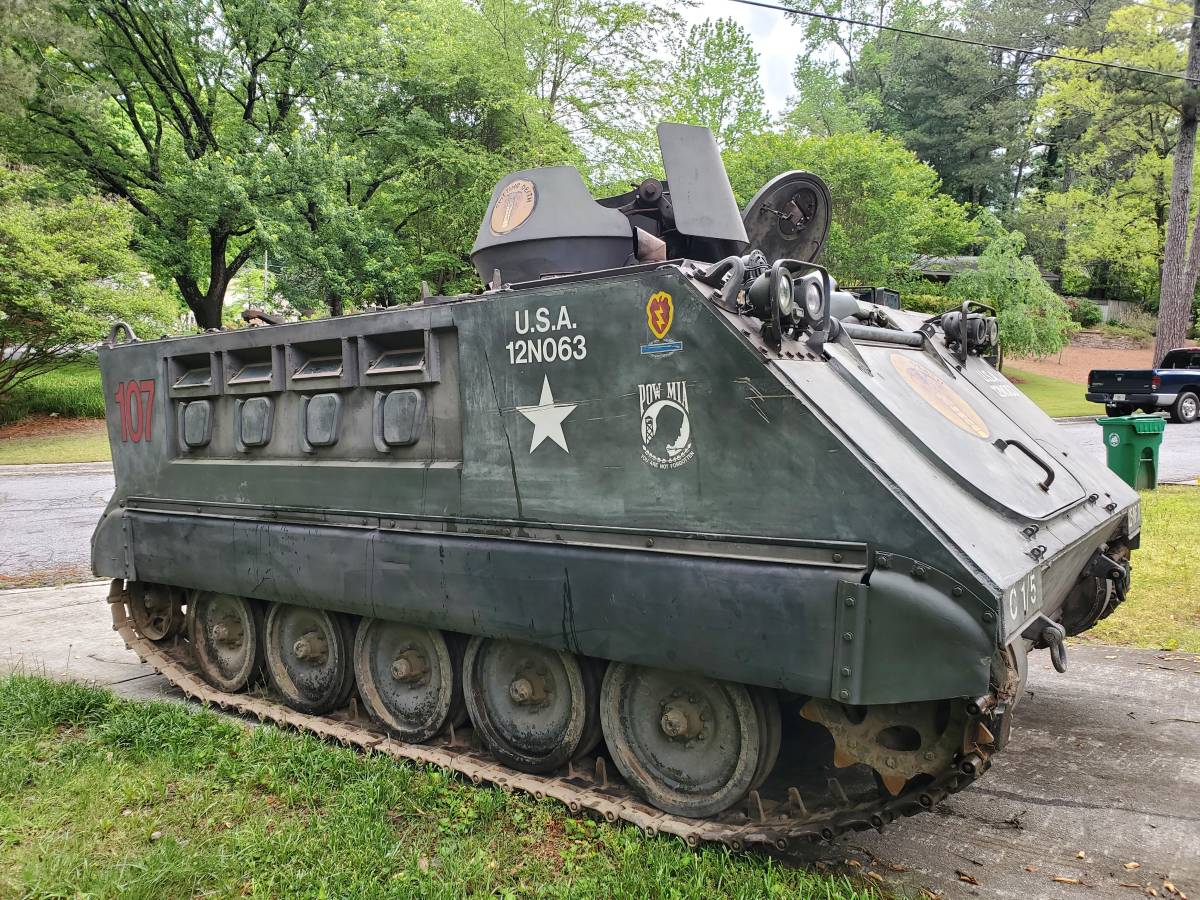“Spitting Death," a rare 1960s military vehicle, is ready to patrol ...