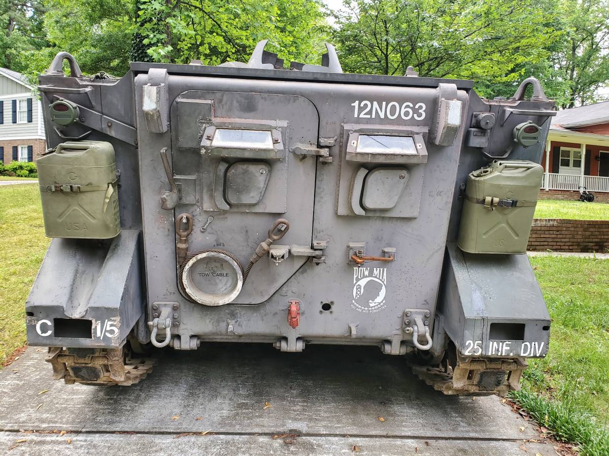 “Spitting Death," a rare 1960s military vehicle, is ready to patrol ...