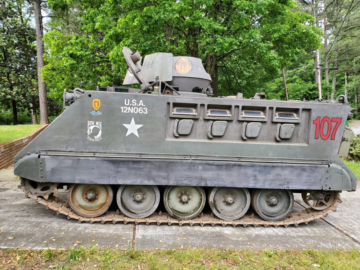 “Spitting Death," a rare 1960s military vehicle, is ready to patrol ...