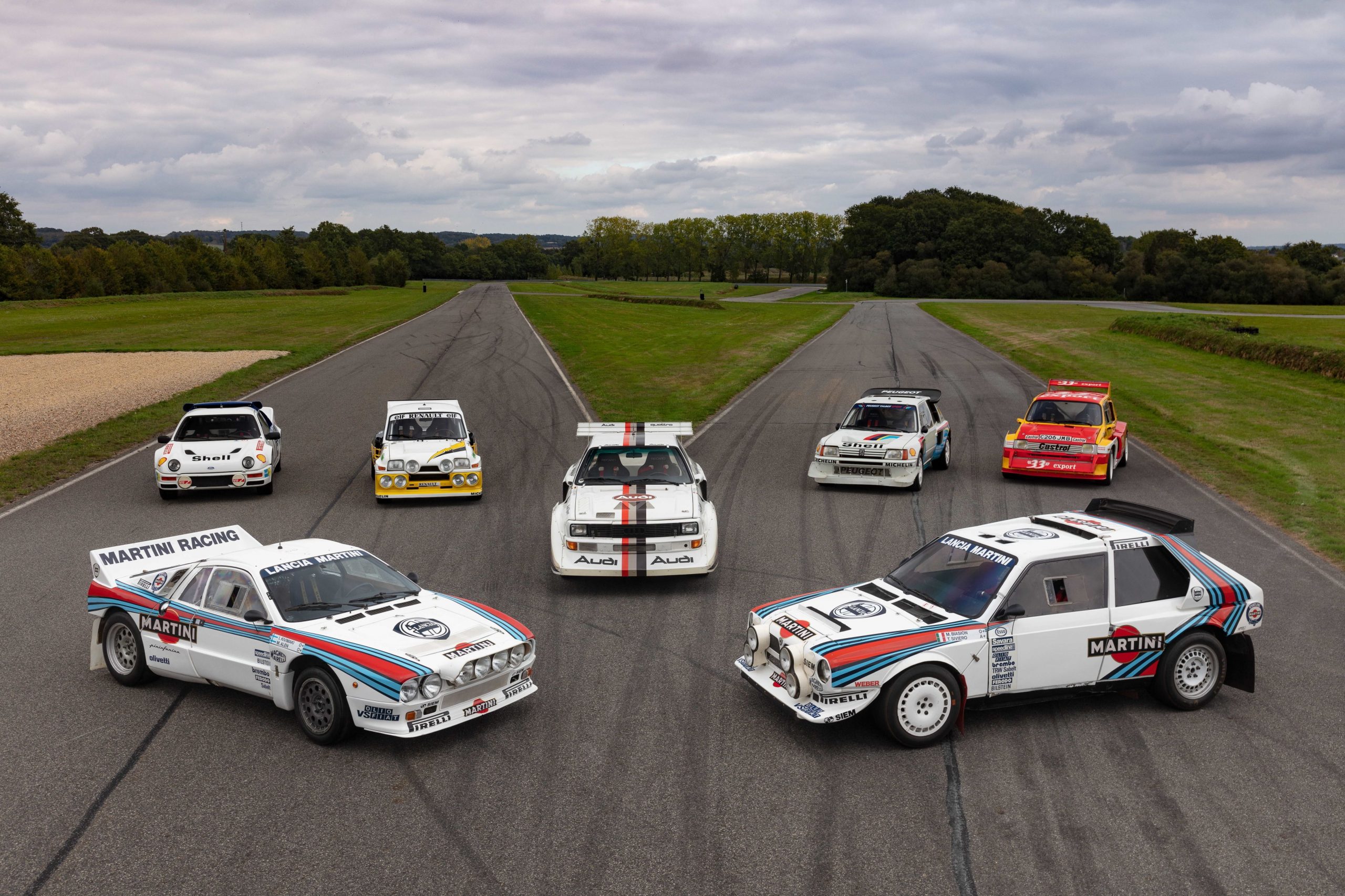 7 Group B rally cars will roar across the block at Artcurial's online ...