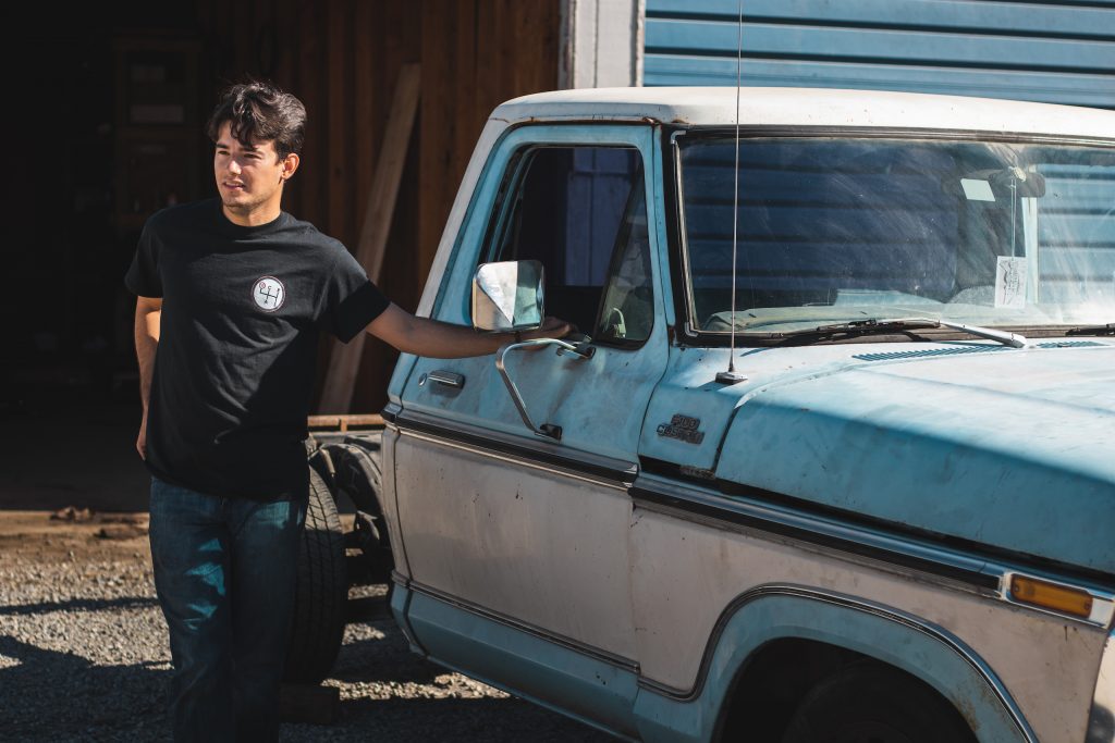 This transformed farm truck is a tribute to vintage pickup racing ...