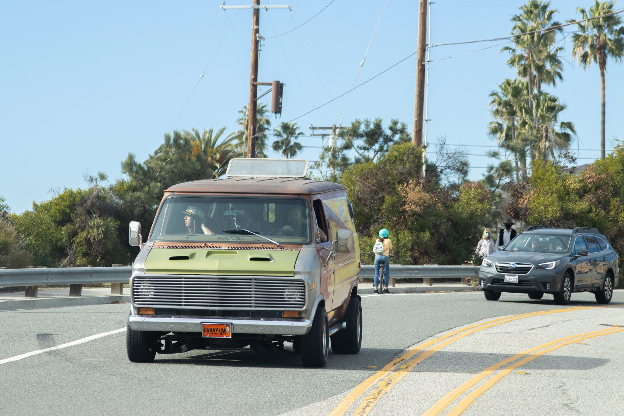 Slow Riding into the new year has become a California Vanning tradition ...