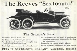 The 1911 Reeves Octoauto was an 8-wheeled technological marvel ...
