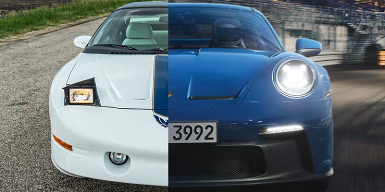 Who wore it better? 2022 Porsche 911 GT3 vs. 1993 Pontiac Firebird ...