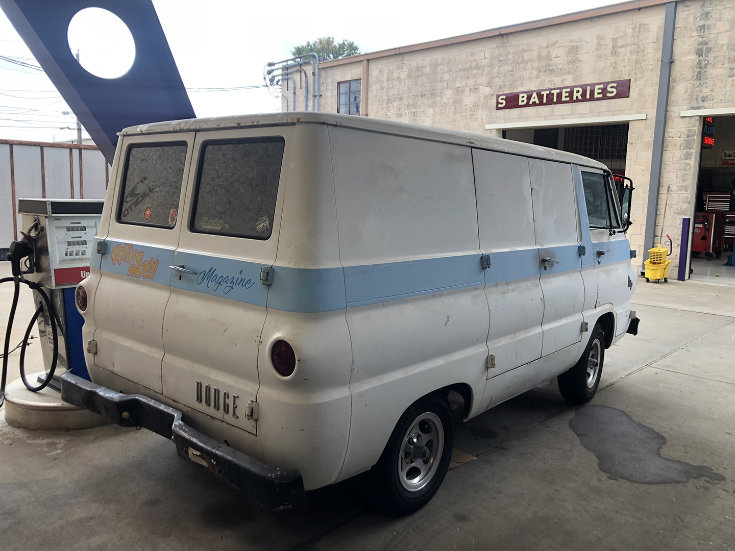 Dallas to L.A. in a Dodge A100 that we had to rebuild first | Hagerty Media