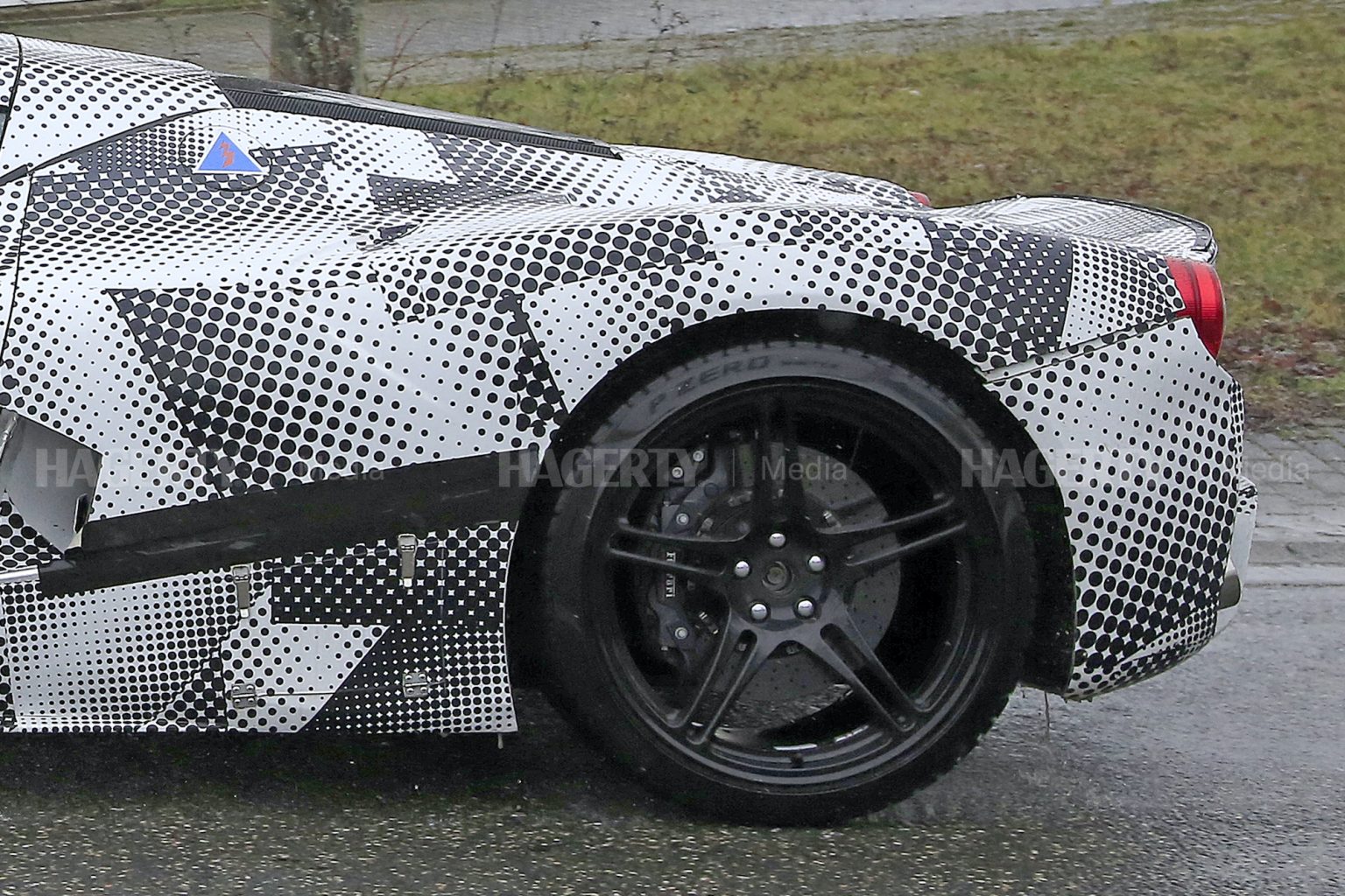 LaFerrari lookalike spied testing on wet German roads | Hagerty Media
