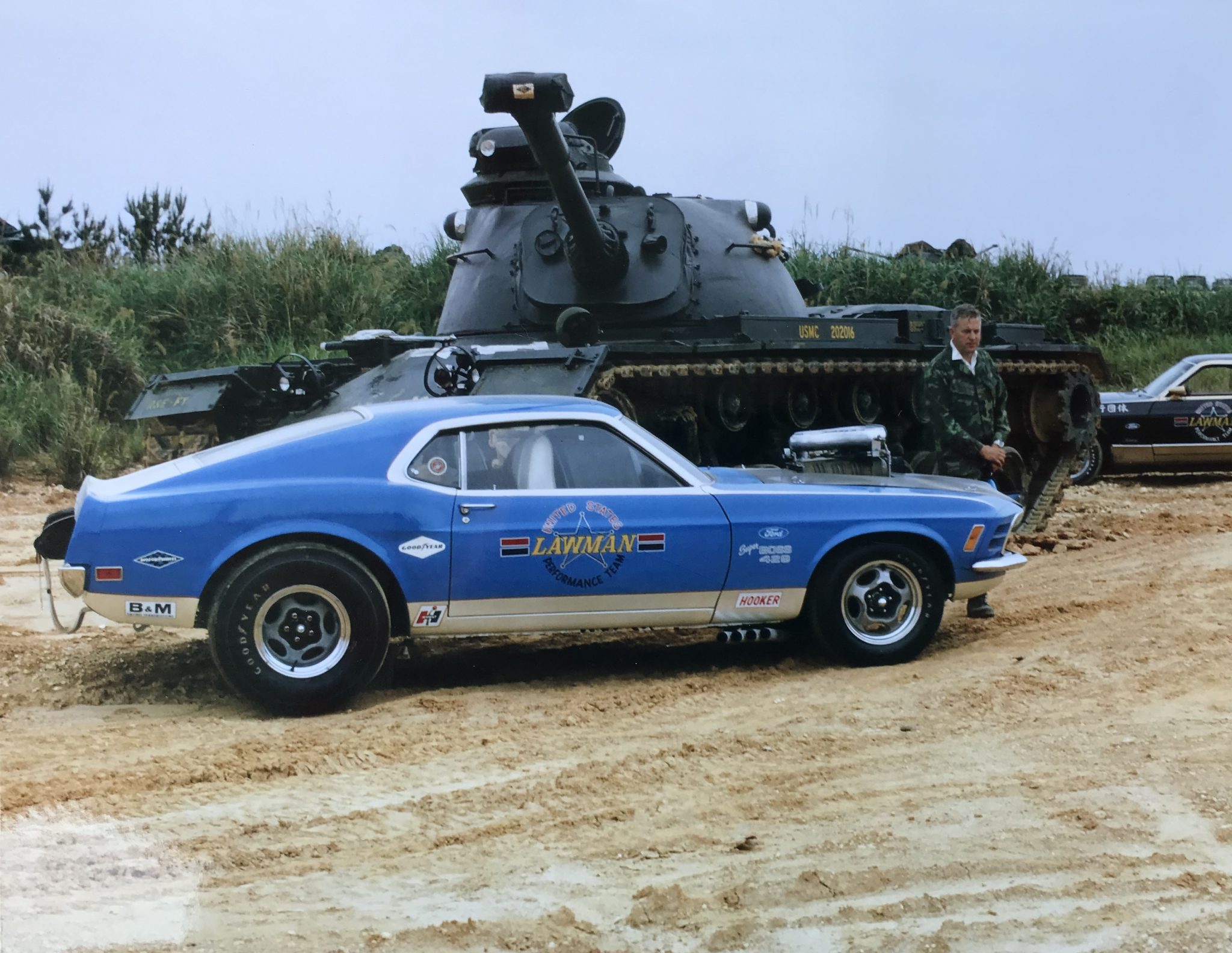 Lawman Mustang: The Boss 429 sent to war in the Pacific | Hagerty Media