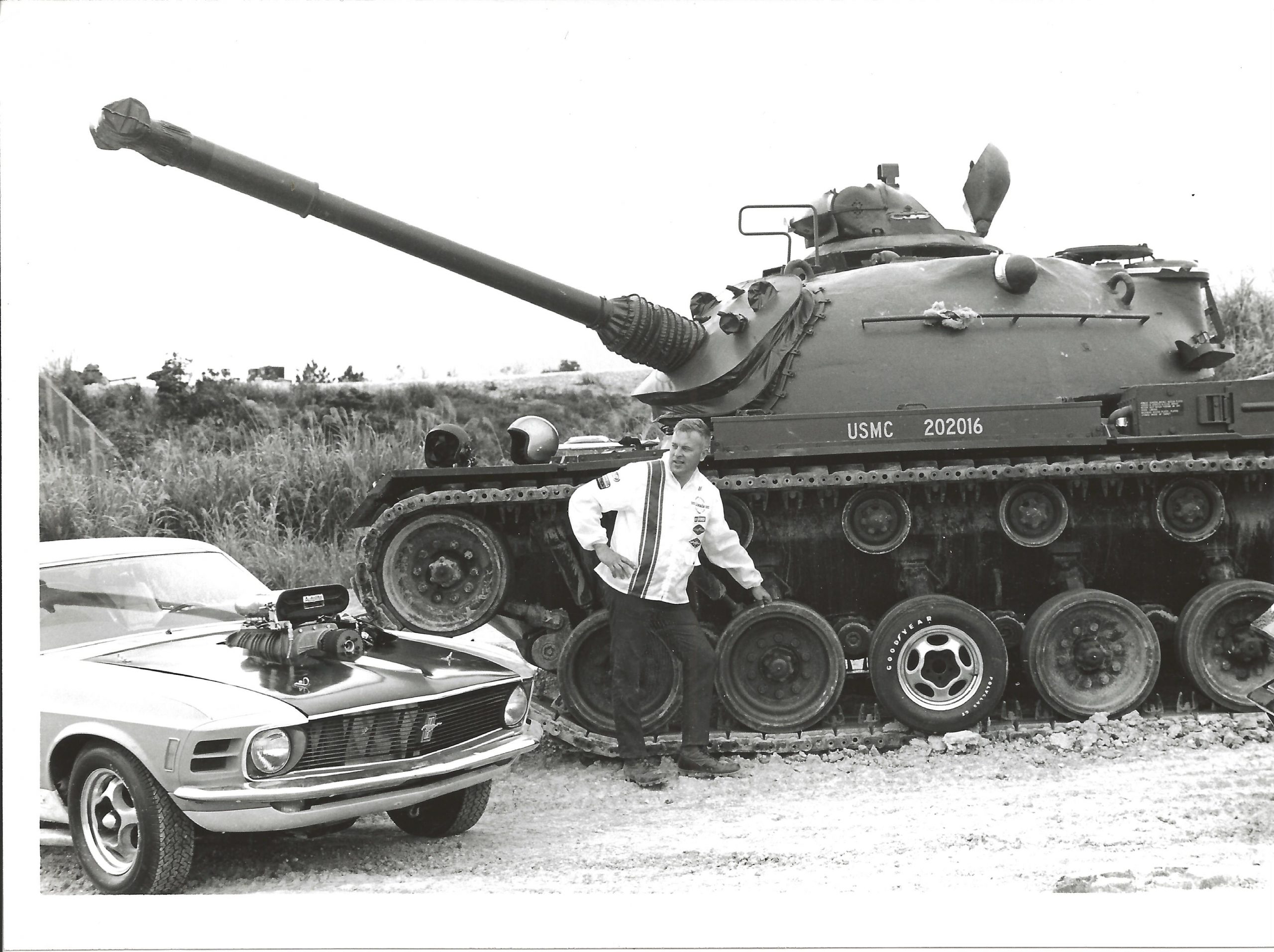Lawman Mustang: The Boss 429 sent to war in the Pacific | Hagerty Media