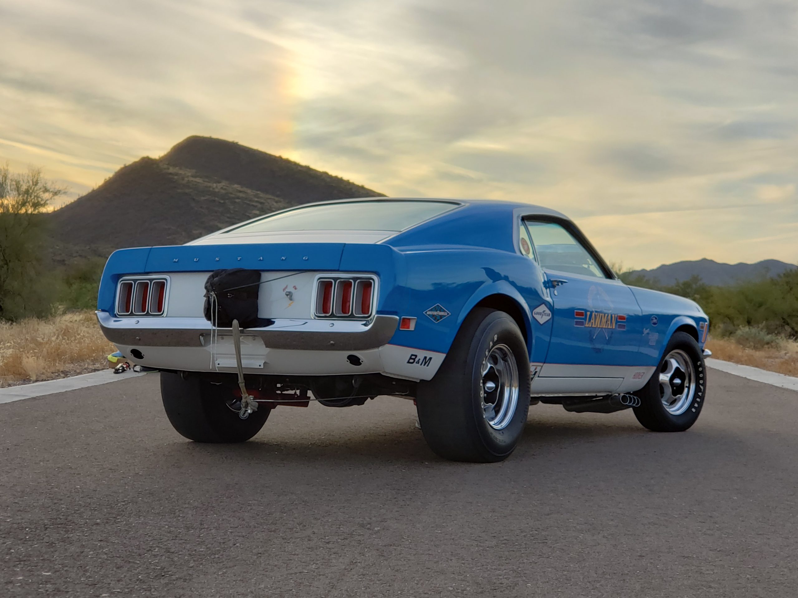 Lawman Mustang: The Boss 429 sent to war in the Pacific | Hagerty Media