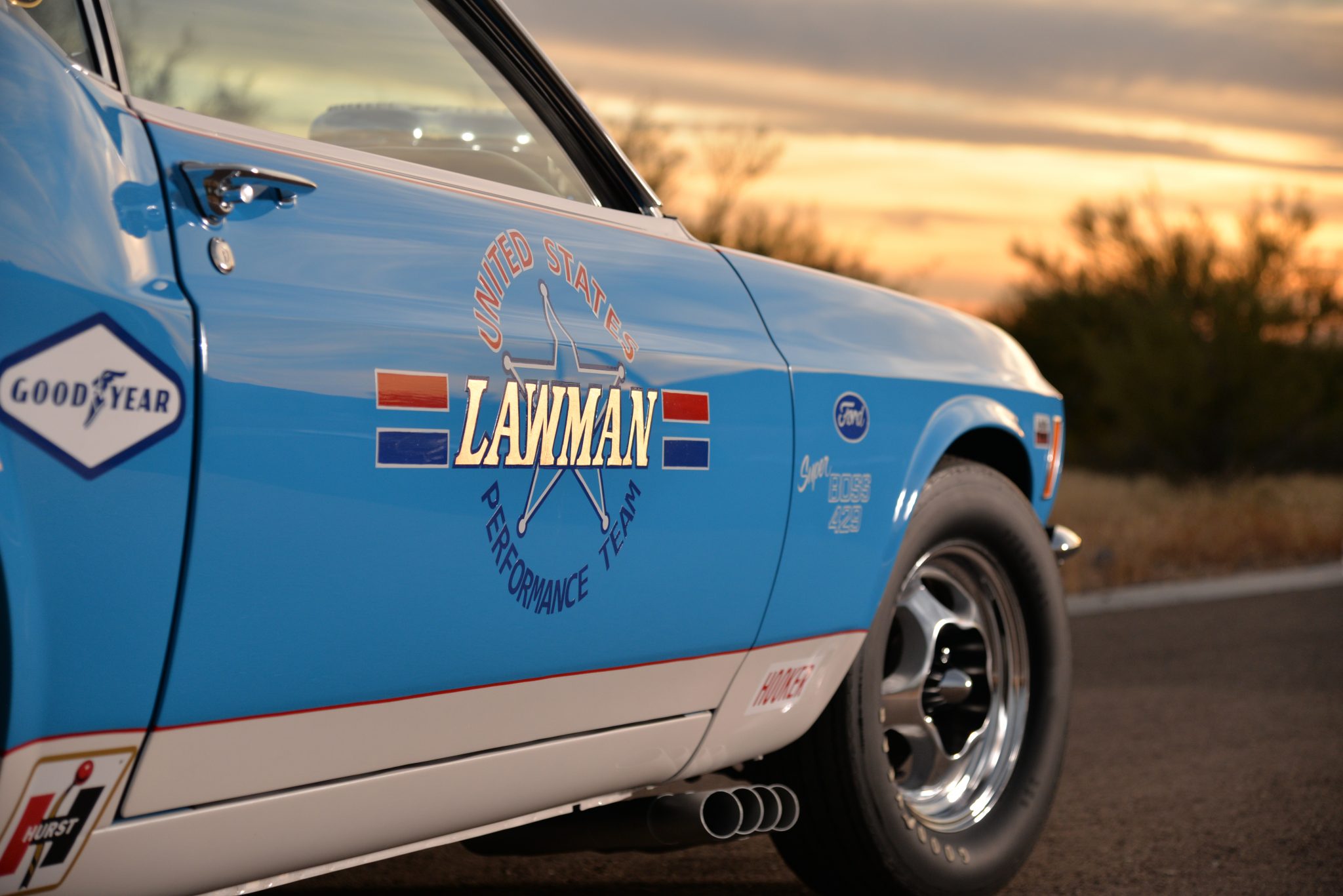 Lawman Mustang: The Boss 429 sent to war in the Pacific | Hagerty Media