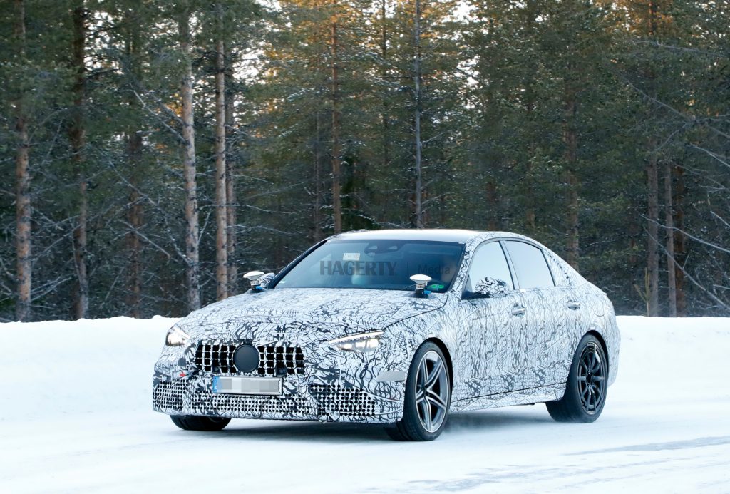 Here's your best look yet at the Mercedes-AMG C63e sedan | Hagerty Media