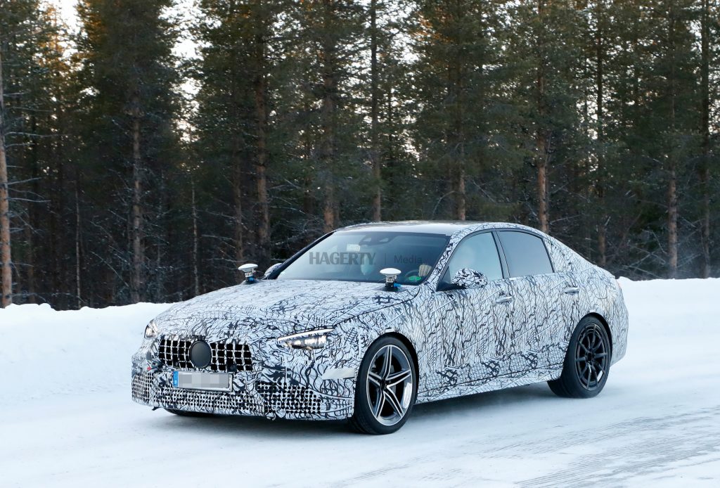 Here's your best look yet at the Mercedes-AMG C63e sedan - Hagerty Media