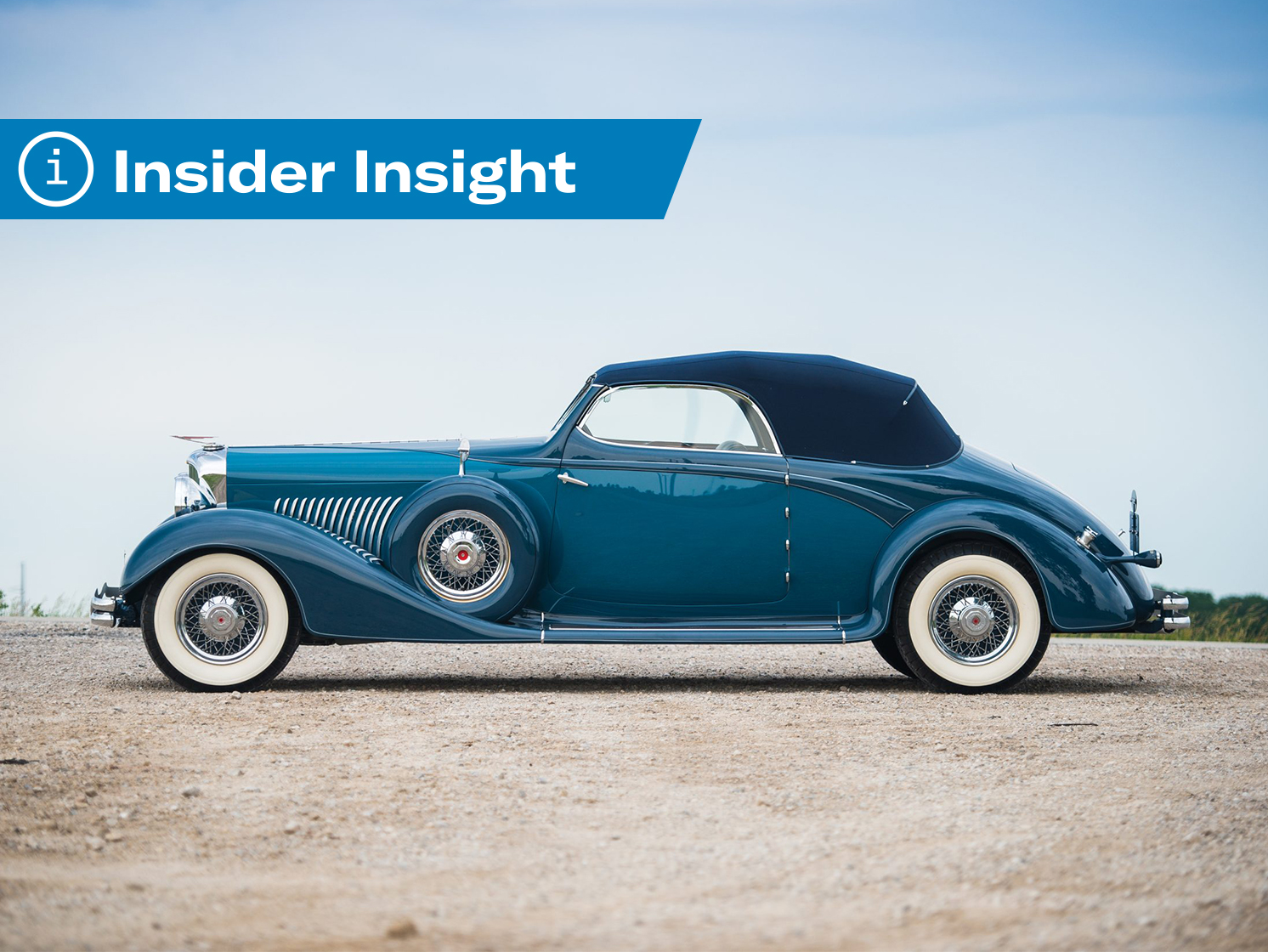 Prewar cars, the cornerstone of our hobby, are doing just fine ...