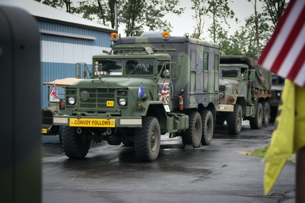 Military Vehicle Preservation Association's convoy rumbles back onto ...