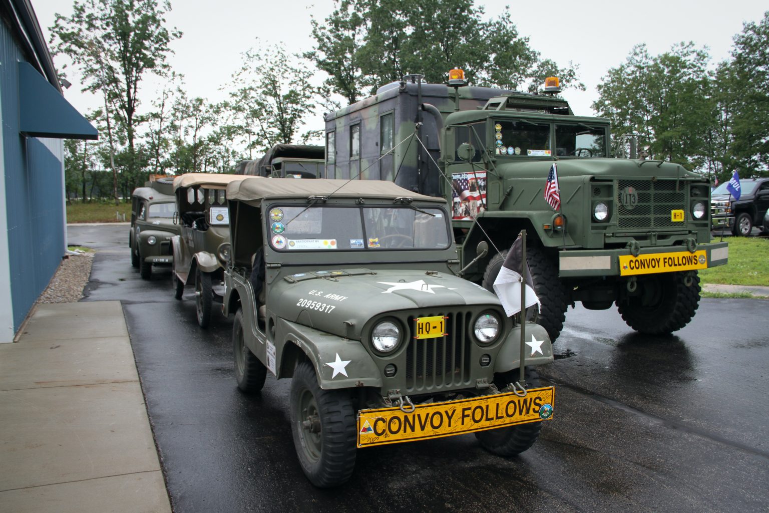 Military Vehicle Preservation Association's convoy rumbles back onto ...