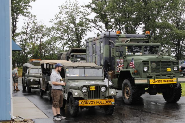 Military Vehicle Preservation Association's convoy rumbles back onto ...