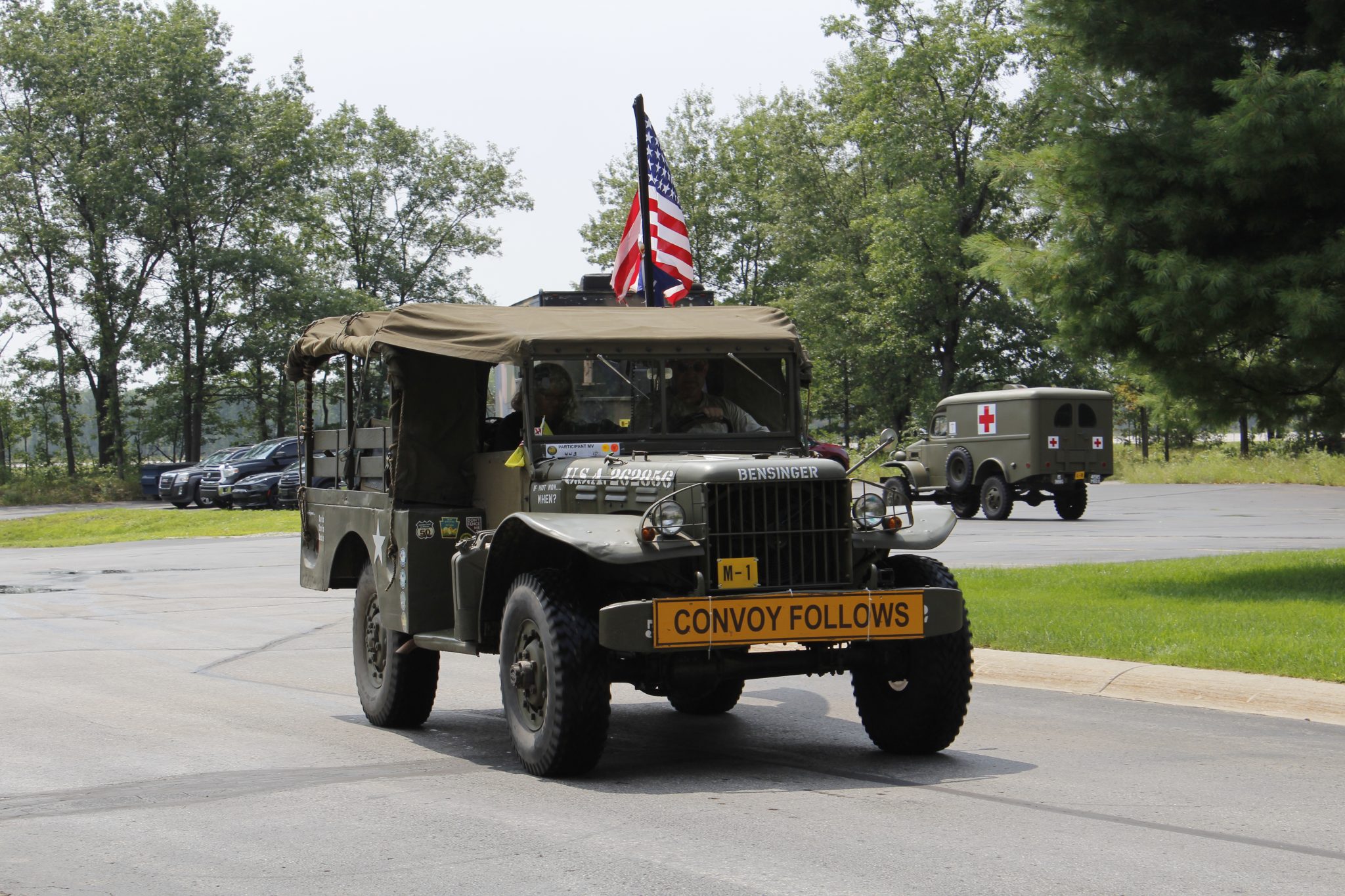Military Vehicle Preservation Association's convoy rumbles back onto ...