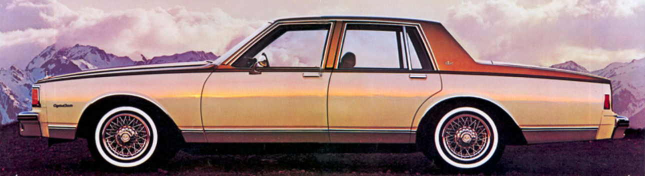 When the B-body went from downsized progressive to full-sized ...