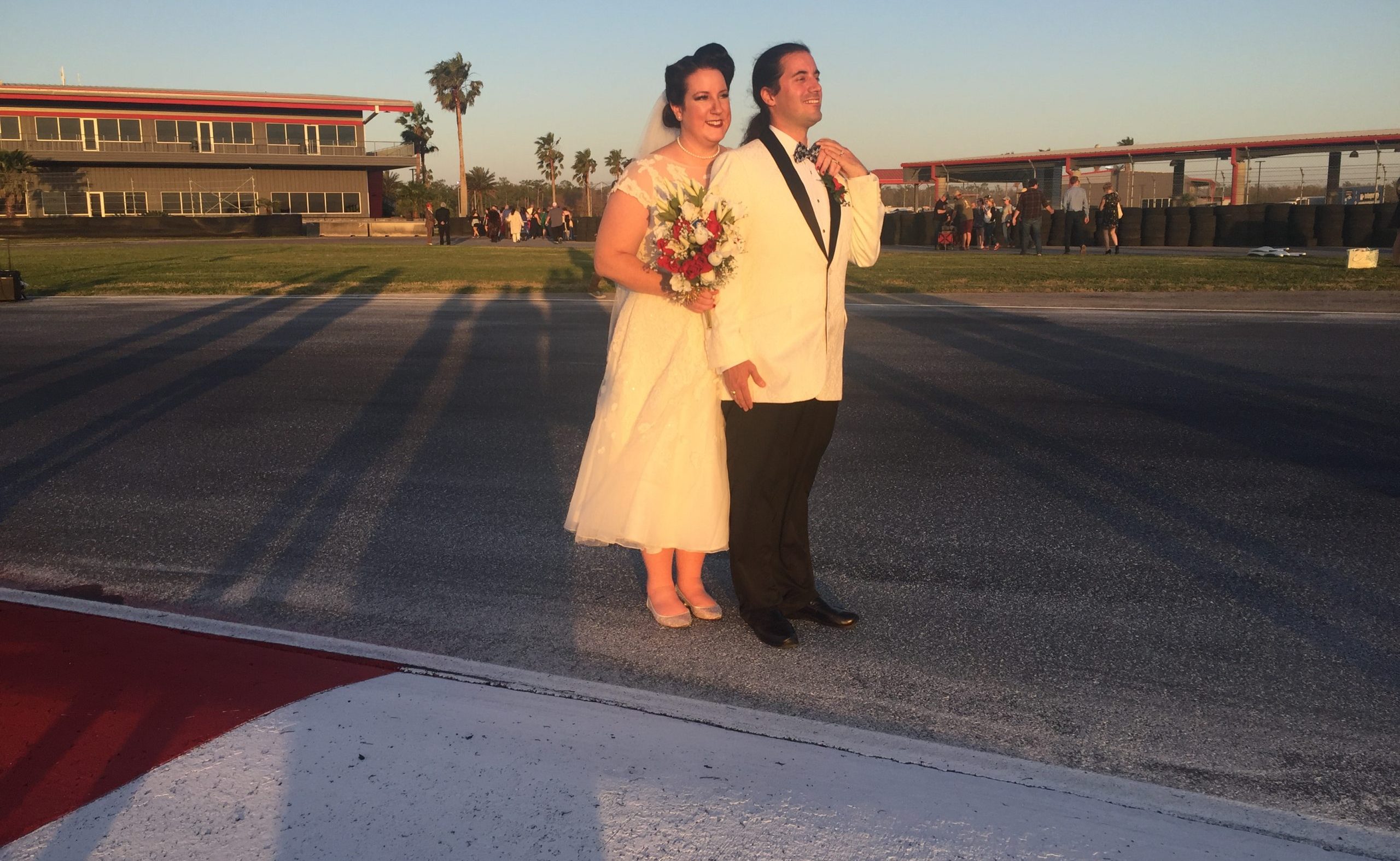A storybook wedding ... on a racetrack - Hagerty Media