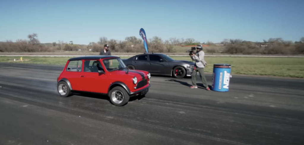 Can a Charger Hellcat embarrass this Honda-swapped Mini? - Hagerty Media