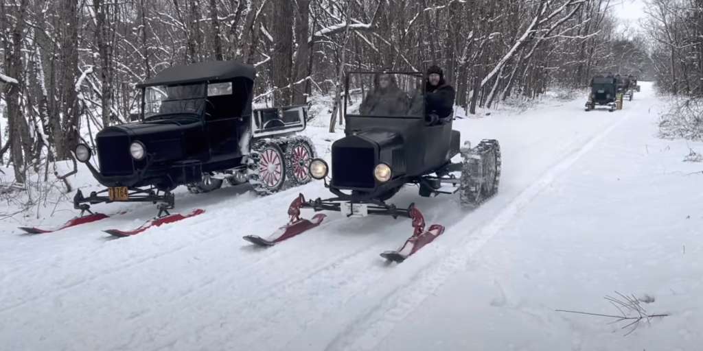 Just add skis: Ford's Model T is (still) the perfect one-car solution ...