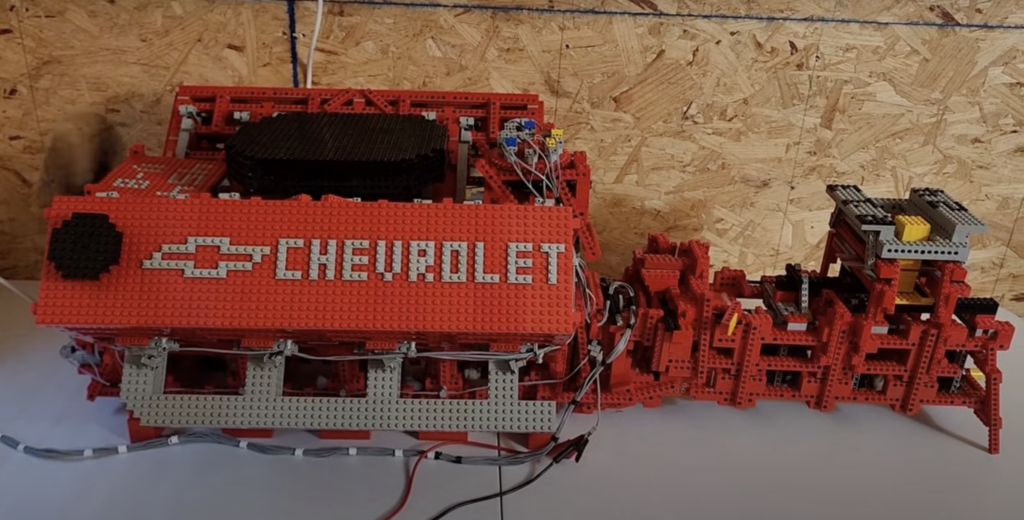 Big-Block, Little Bricks: Check Out This Full-Scale Lego 454 - Hagerty ...