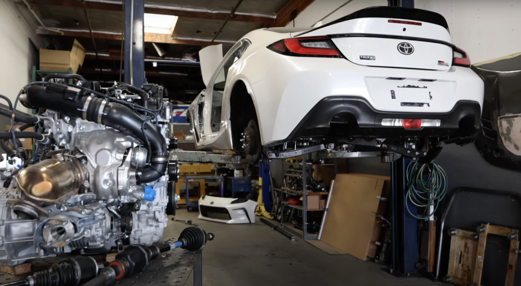 Larry Chen Sneaks a Peek at Toyota's GR Corolla-Swapped GR86 - Hagerty ...