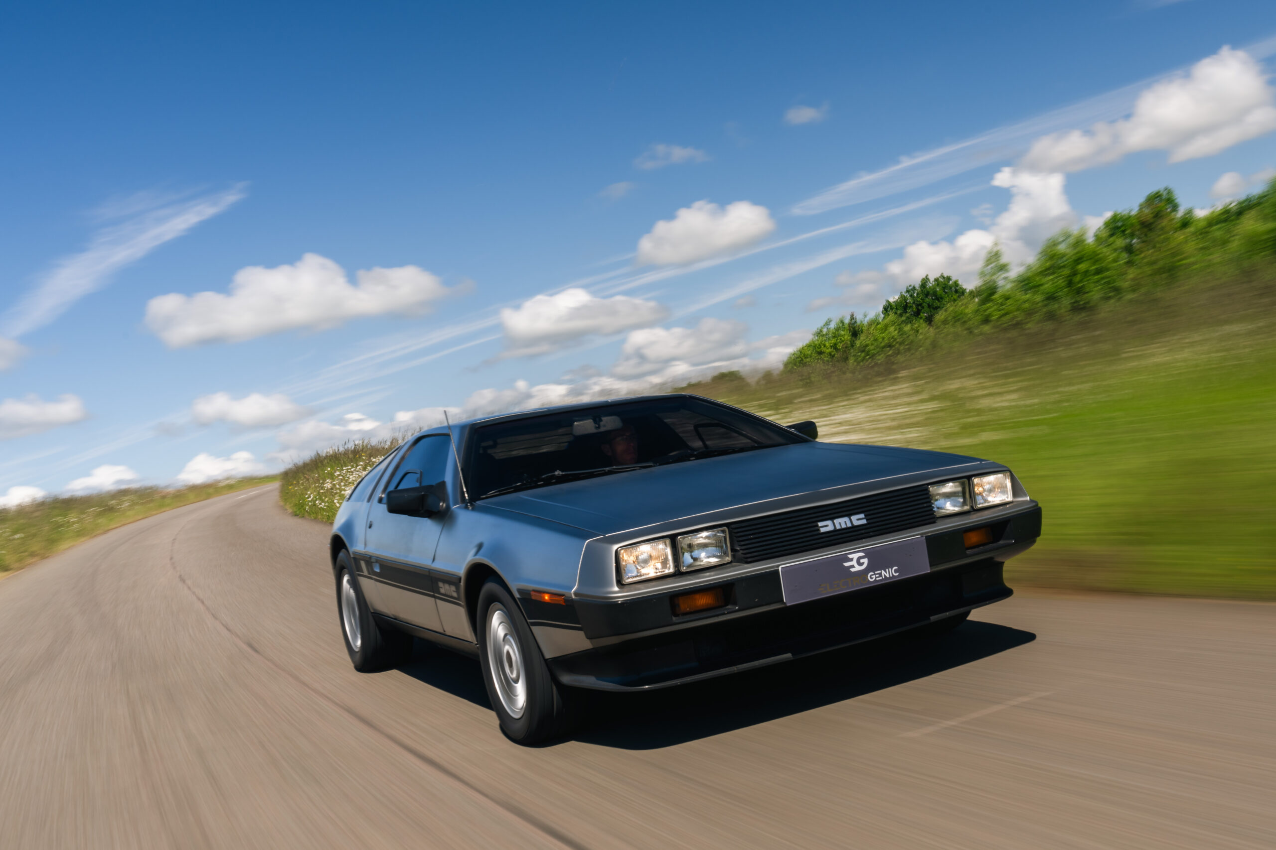 Driven: Electrogenic’s Drop-In EV Kit Gives the DeLorean the Verve It ...